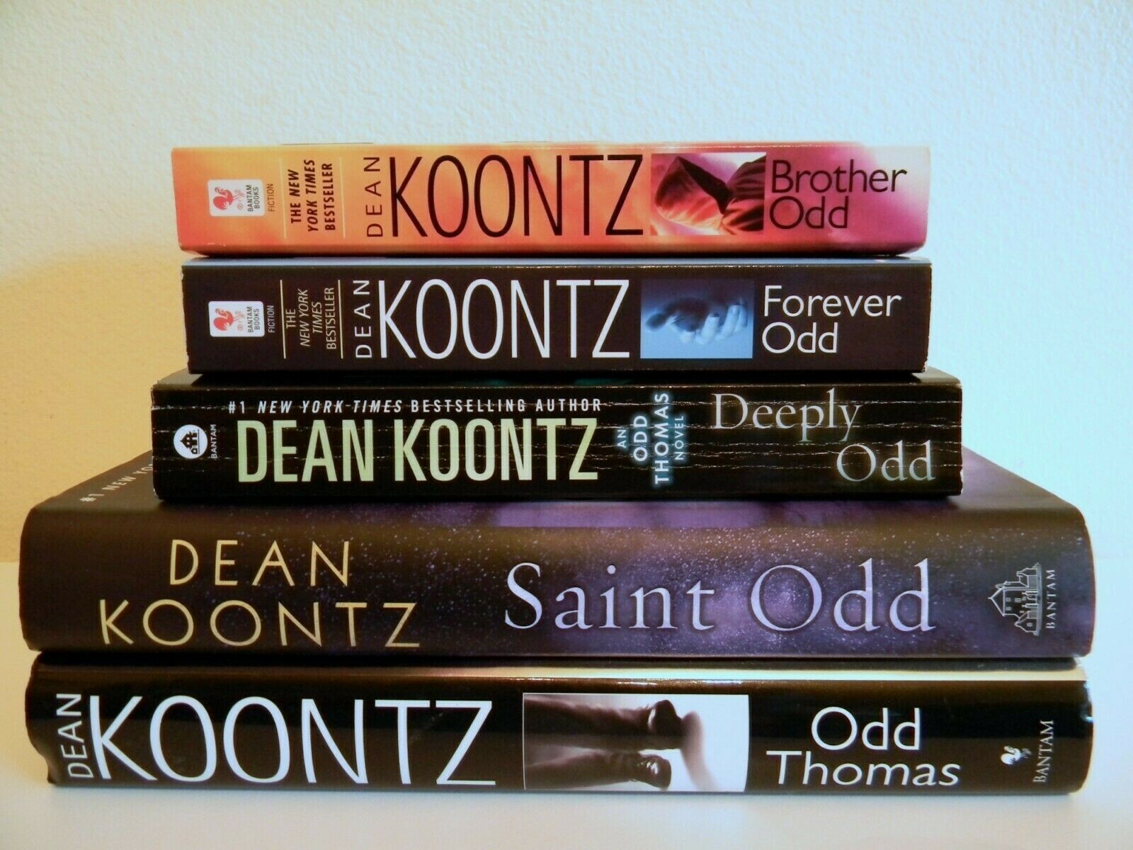 Dean Koontz Odd Thomas Books Mixed Lot of 5 Odd Thomas/Saint/Bro ...