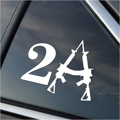 2A 2nd Amendment with rifles Car Decal Sticker | eBay