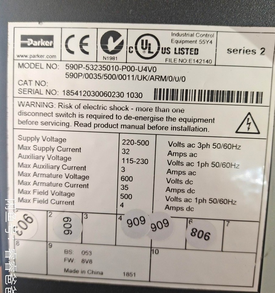 590P-53235010-P00-U4V0 SSD DC DRIVES (Used working) by DHL | eBay