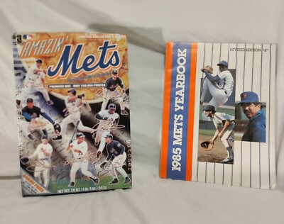 New York Amazin 1999 Mets Frosted Flakes Cereal Box and 1985 Mets ...