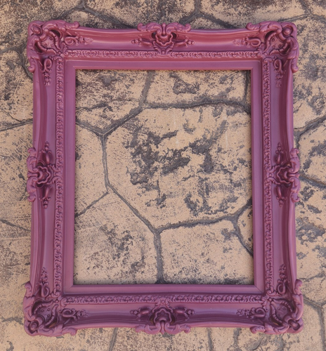 16x20 Dusty Pink Frame Ornate Picture Frame Baroque Fancy Frame ...