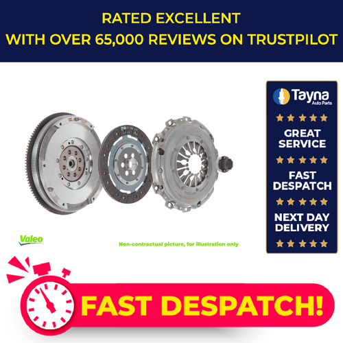Dual Mass Flywheel DMF Kit with Clutch fits SEAT EXEO 3R 2.0D 09 to 13 ...