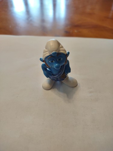 Smurfs Gutsy Smurf Scottish Kilt Scotland Figurine Schleich Toy Figure ...