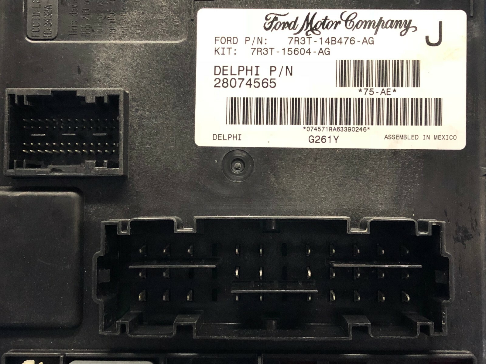 2007 Ford Mustang Fuse Box Power Body Module Interior BCM Fusebox 07 ...