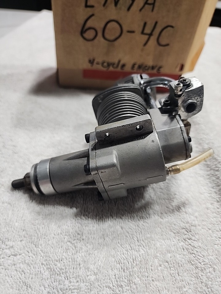 VINTAGE ENYA .60 4C 4-CYCLE R/C MODEL ENGINE SUPER CLEAN UNTESTED | eBay