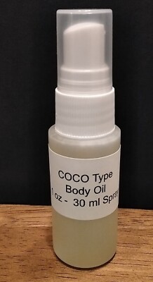 Fragrance Scents Body Oil Coco Type 1oz Spray | eBay