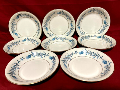 Theodore Haviland Clinton Set Of 8 Floral Dessert Bowls 5" | eBay