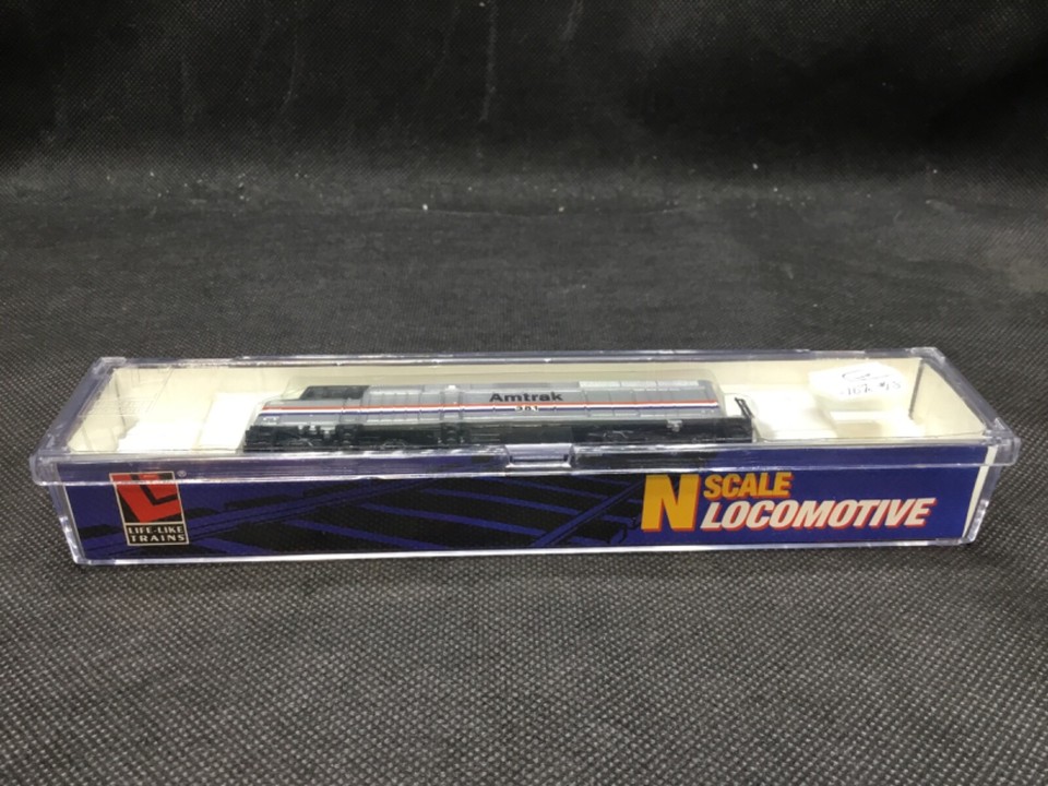 NEW F40 Amtrak Engine Locomotive #381 N Scale Train (7641) [Life-Like ...