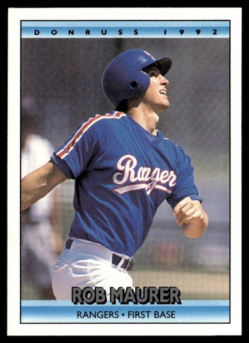 1992 Donruss Rob Maurer #703 | eBay UK