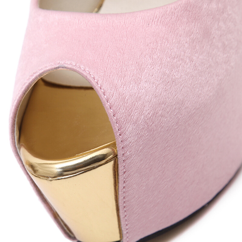 Drag Queen Peep Toe Pumps Platform Heels Mens Crossdresser Women Shoes ...