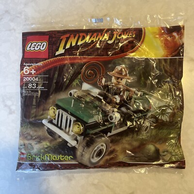 LEGO Indiana Jones 20004 Jungle Cruiser Jeep Retired 2008 New Sealed | eBay