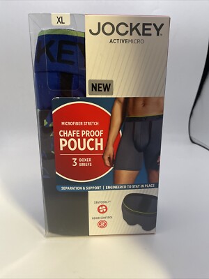 Underwear Jockey Microfiber Boxer Brief Size XL | eBay