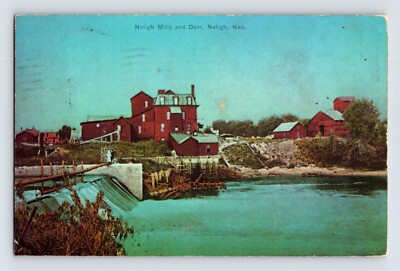 Postcard Nebraska Neligh NE Mill Dam 1963 Posted Chrome | eBay