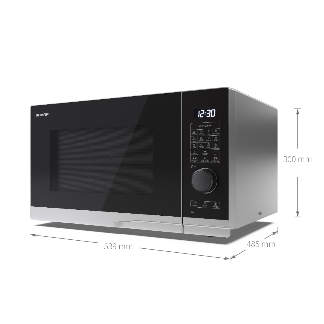 SHARP Combination Microwave Oven Grill and Convection 900W 28L YC ...