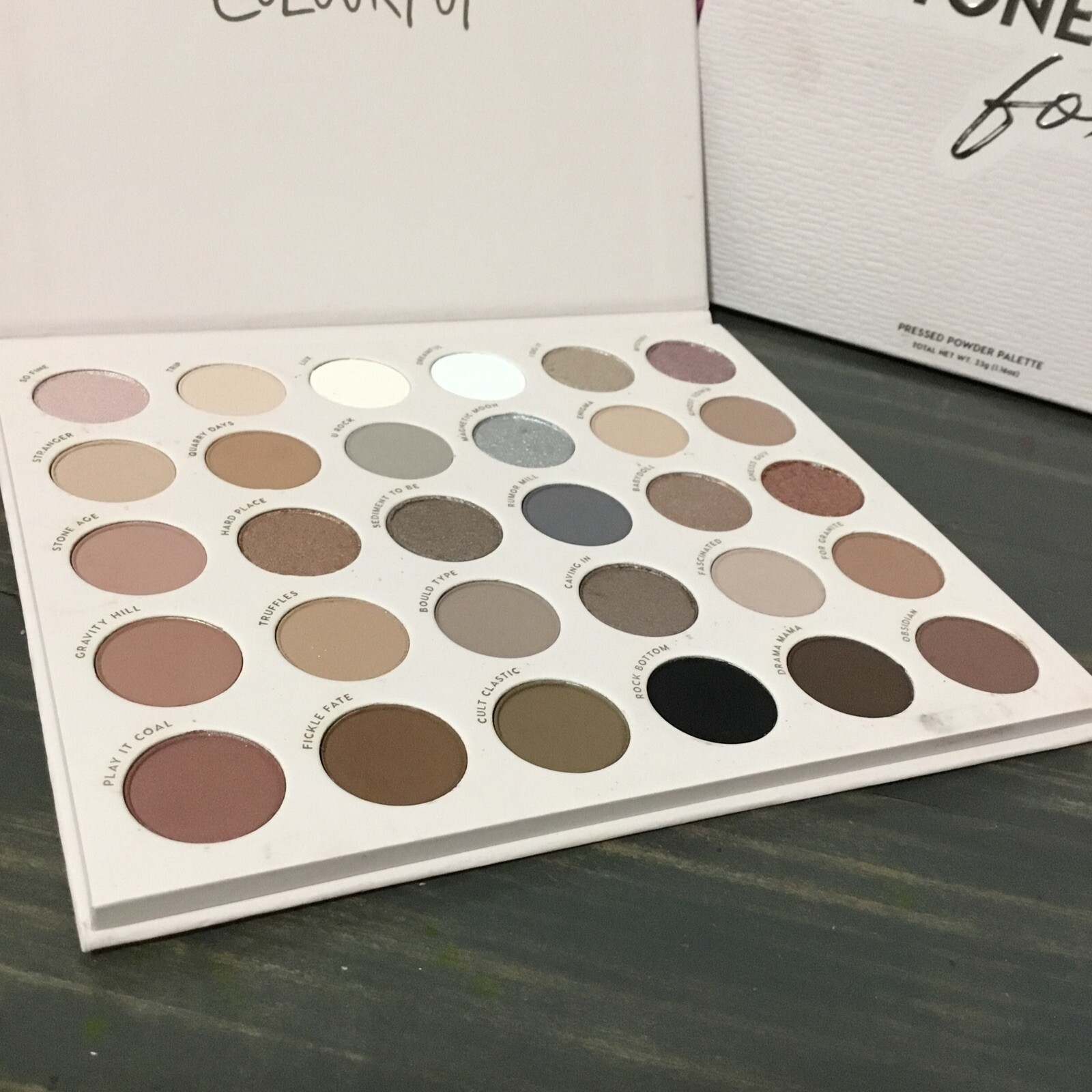ColourPop Stone Cold Fox Eyeshadow Palette Authentic for sale online | eBay