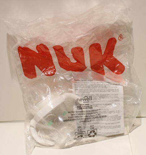 NUK Transition Sippy Cup with Removable Handles 10 oz white for sale ...
