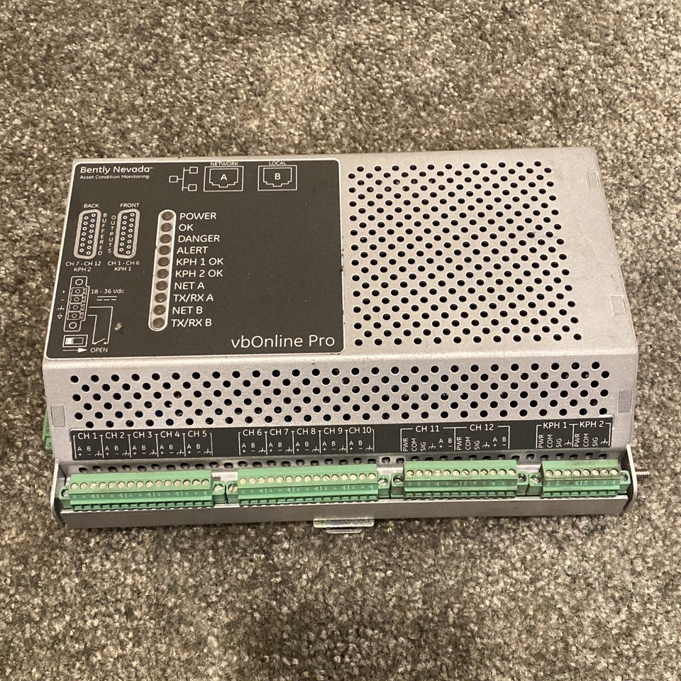 Bently Nevada 60M500 Vbonline Pro Vibration Condition Monitoring System ...