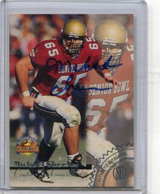 1996 Score Board - MICHAEL CHEEVER - Autograph Rookie - GEORGIA TECH | eBay