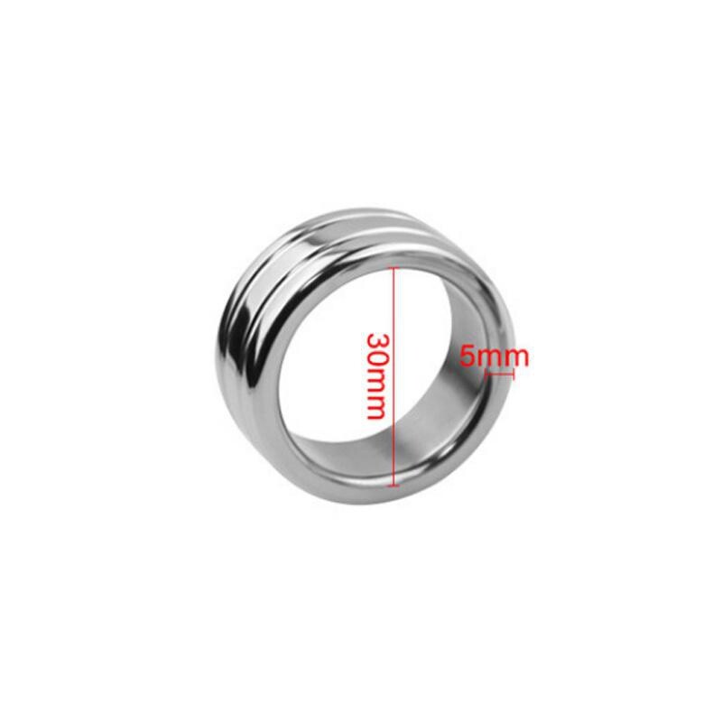 Thick Heavy Duty Stainless Steel Metal Silver Male Rings Stretcher ...