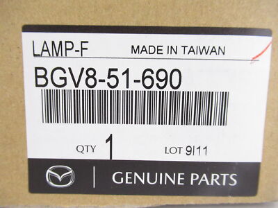 Genuine OEM Mazda BGV8-51-690 Driver Side Fog Lamp 2012-2013 3 | eBay