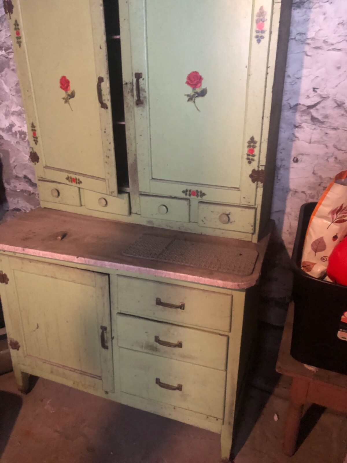 Antique Hoosier Cabinet, Napanee Dutch Kitchenette @ 1913 - 1935 | eBay