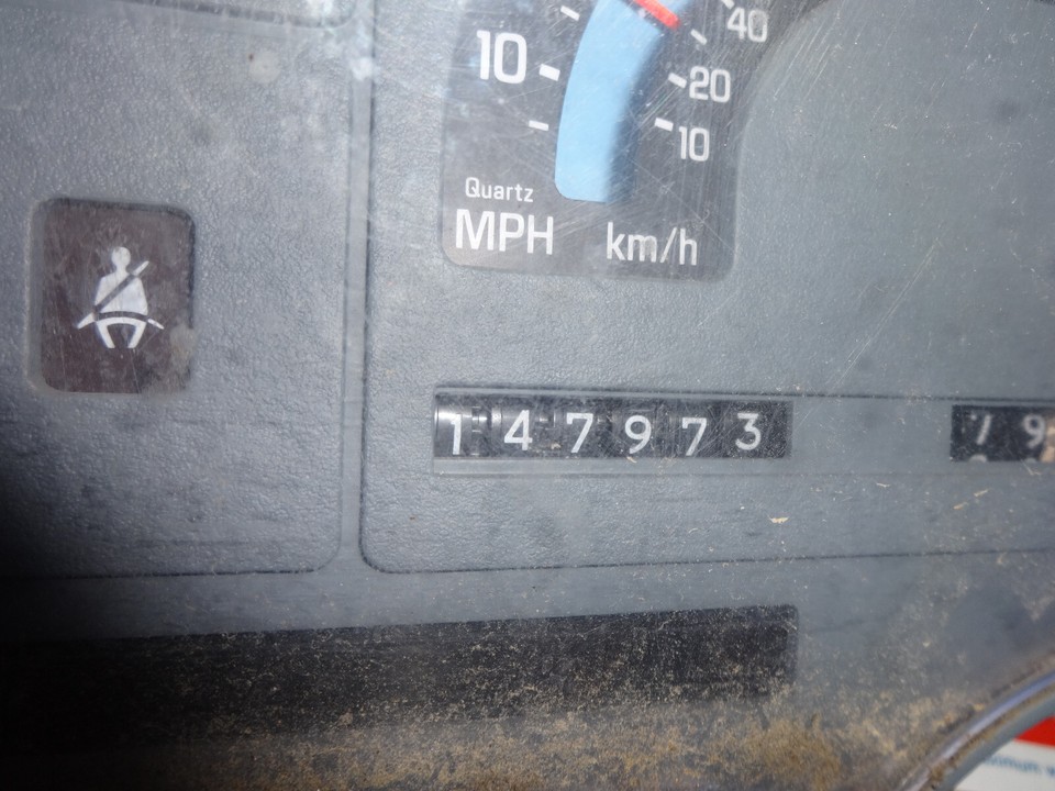 🔥 1989 S10 SPEEDOMETER CLUSTER GUAGE INSTRUMENT ODOMETER ANALOG DASH ...