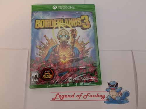 Borderlands 3 - Xbox One * New Sealed Game * Foil Cover + Gold Weapon ...