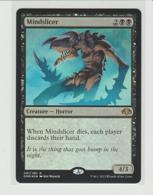 Mindslicer Foil Rare Magic MtG Card DMR 091 | eBay