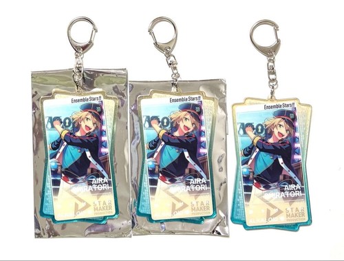 Ensemble Stars Aira Shiratori Double-Sided Acrylic Keychain 3-piece Set ...