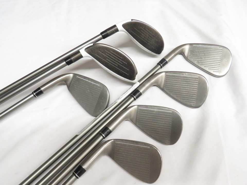 Used TaylorMade RBZ Combo Iron Set 4H 5H 6-PW RBZ Ladies Flex Graphite ...