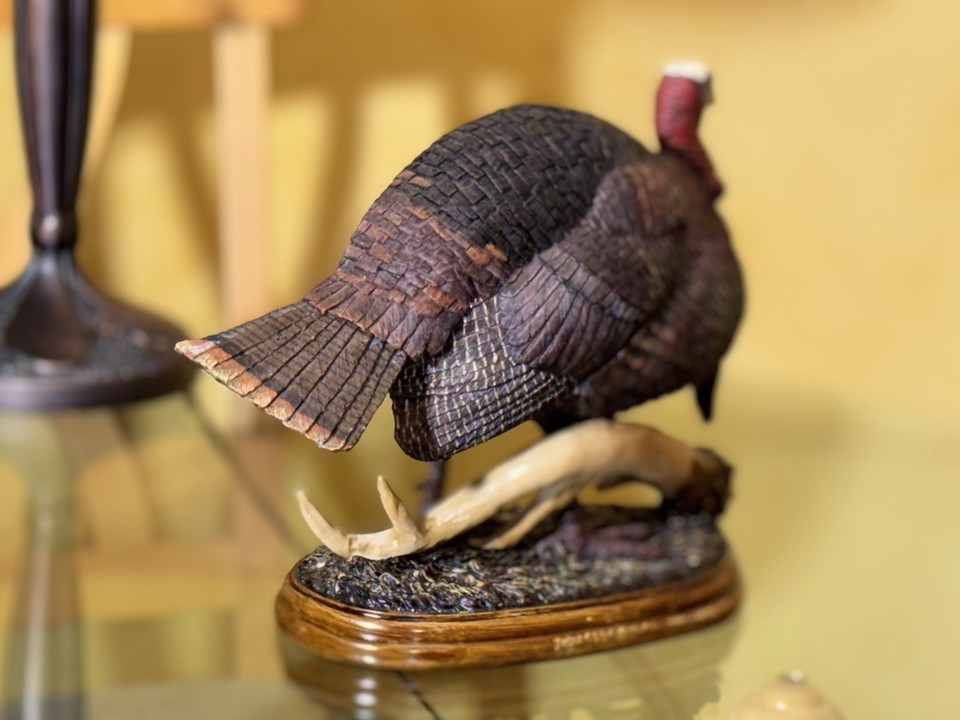 NWTF National Wild Turkey Federation Wild Turkey Statue Sculpture Ltd ...