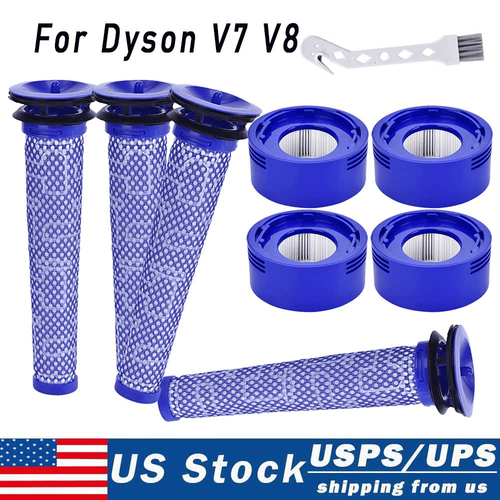Filter for Dyson V8 Animal SV10 V7 Animal Fluffy Cordless Stick Vacuum ...