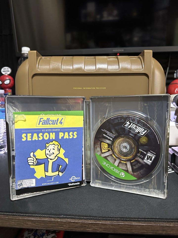 Fallout 4 Pip-Boy Collector's Edition Xbox One, Includes Game and Steel ...