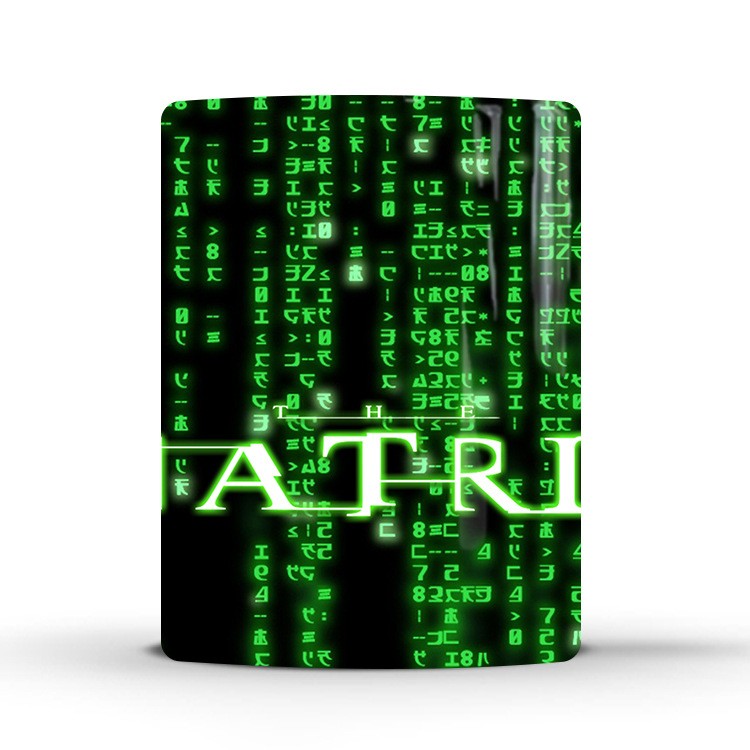 The Matrix Mug Color Changing Heat Sensitive Ceramic Coffee Cup | eBay