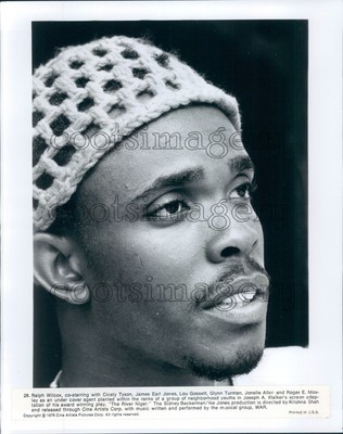 1976 African American Actor Ralph Wilcox Skull Cap River Niger Press ...