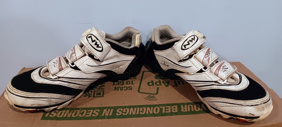 NORTHWAVE White Cycling Shoes US 5.5 AirFlow System Carbon ...