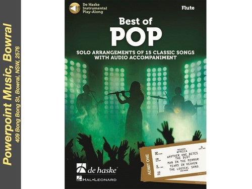 Best of Pop - Flute Solo Arrangements of 15 Classic Songs Online Audio ...