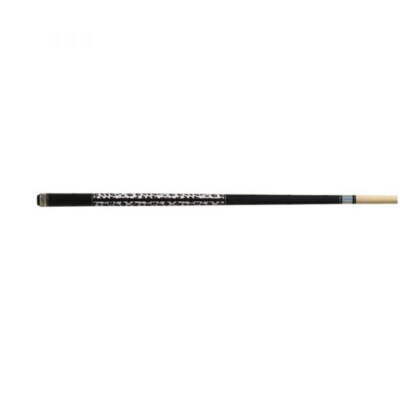 Paris 2 Piece Black and White Leopard Print Grip 13mm tip Pool Snooker ...