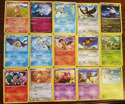 Pokemon Original Pokemon cards 15 Card holo reverse rare - ABC | eBay