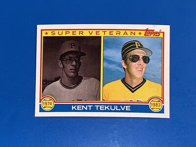 1983 Topps KENT TEKULVE Super Veteran Baseball Card #18 Set Break NM ...