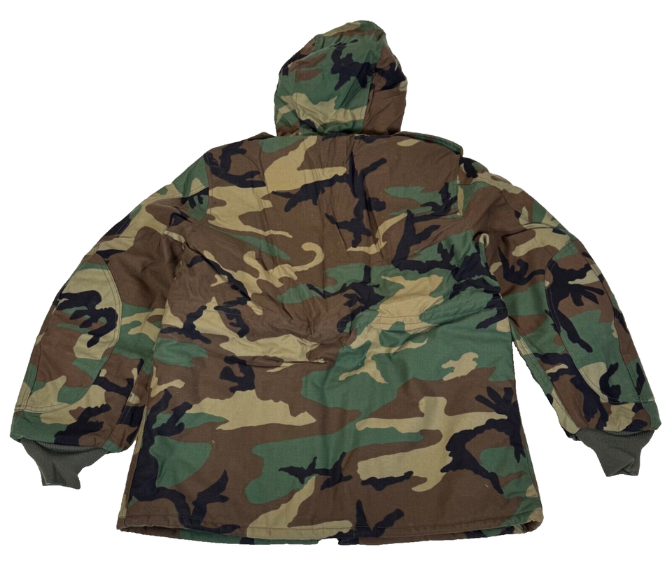 New IDF Israeli Army Dubon Style Parka Field Jacket Woodland Medium ...