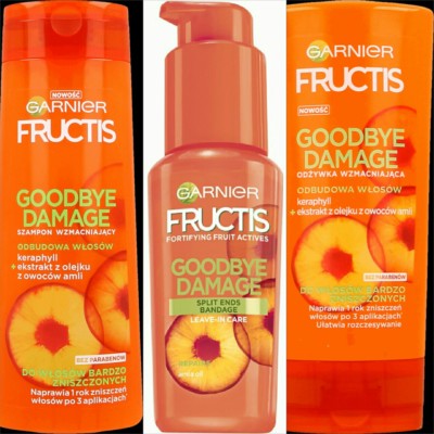 Garnier Fructis Goodbye Damage Shampoo / Conditioner / Anti Split Ends ...