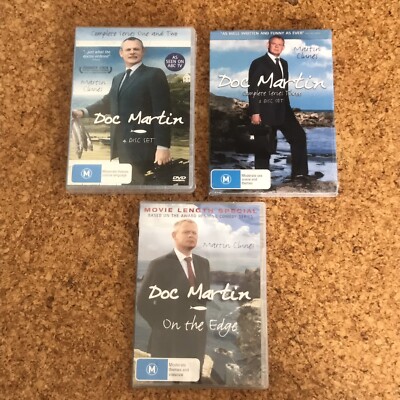 Doc Martin DVD Seasons 1 2 & 3 + On The Edge Special Region 4 - New And ...