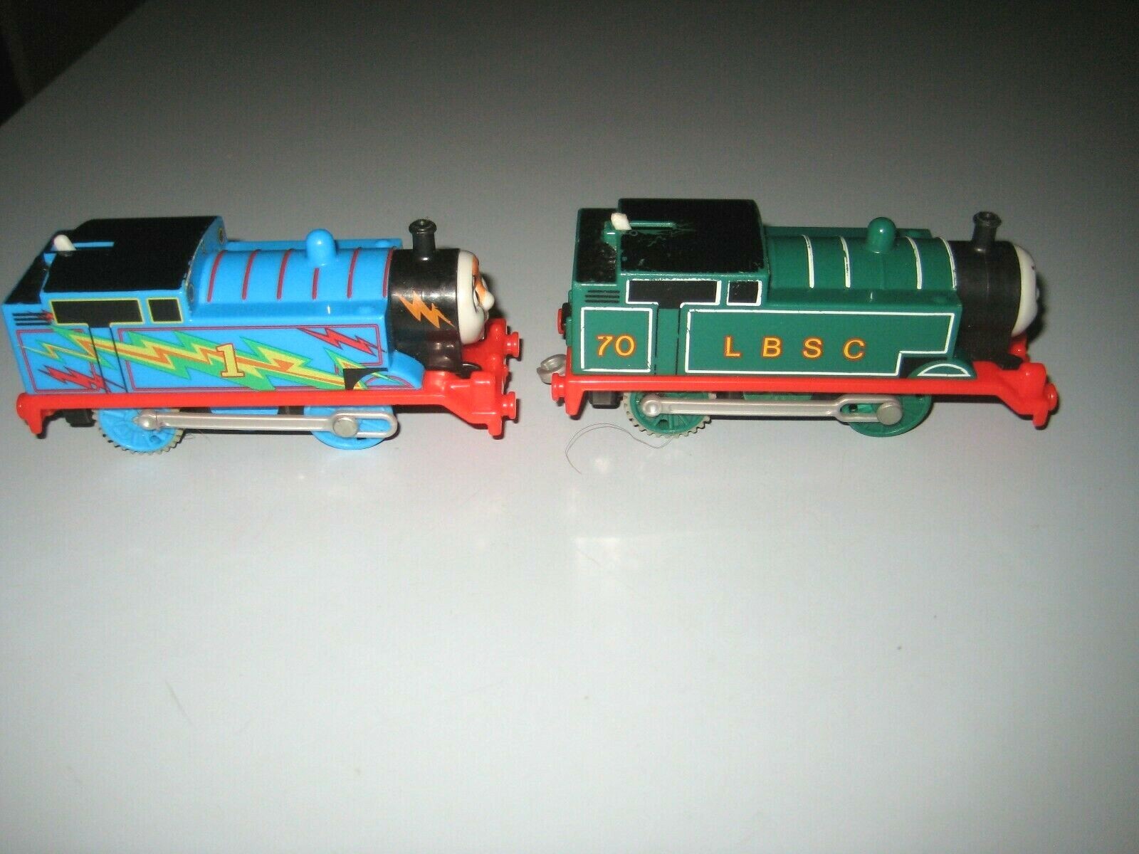 4 Mattel Trackmaster Motorized Thomas & Friends Train Engines Battery ...