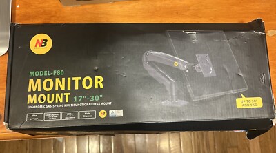 Nb Ergonomic Monitor Mount Model F80 | eBay