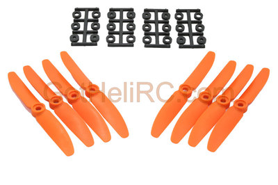 HQ Prop 5045 5x4.5 ORANGE MultiRotor propeller CW,CCW for 250mm Quad ...