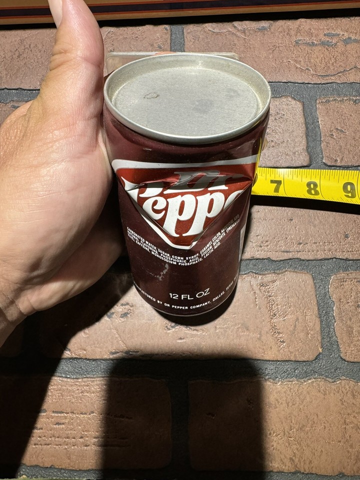 RARE Factory Error Sealed Dented Empty Dr. Pepper Soda Can | eBay
