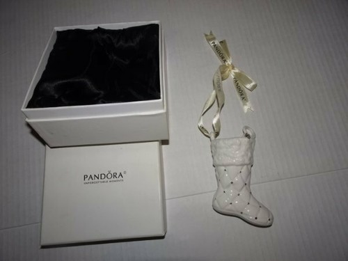 Pandora Ornament Christmas Stocking Boot 2012 Limited Edition Box Set ...