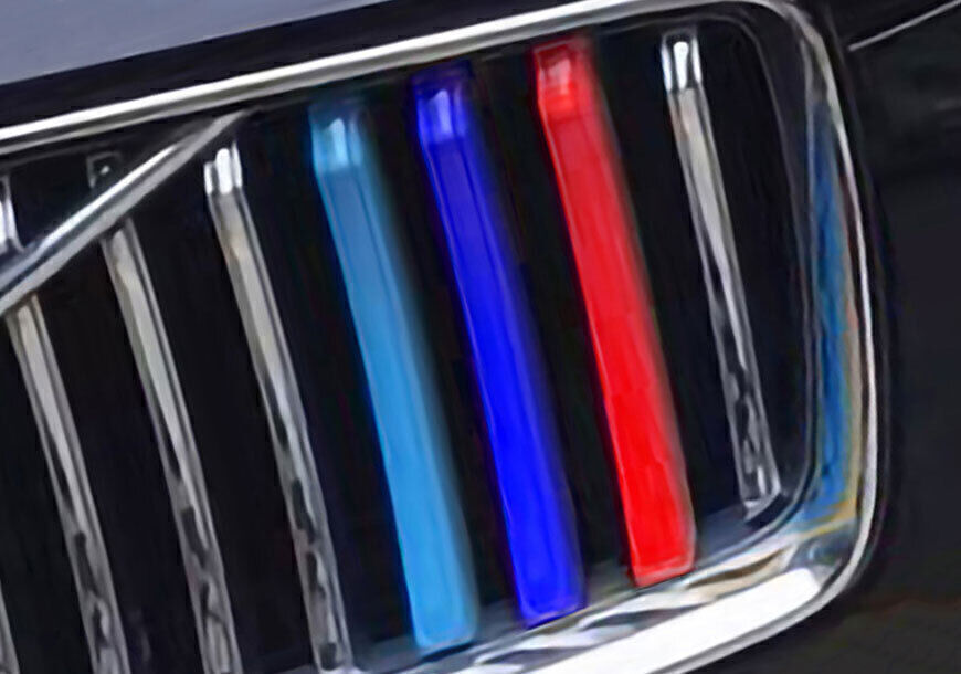 For Volvo XC90 2020-2024 Three Color Front Front Center Mesh Grille ...