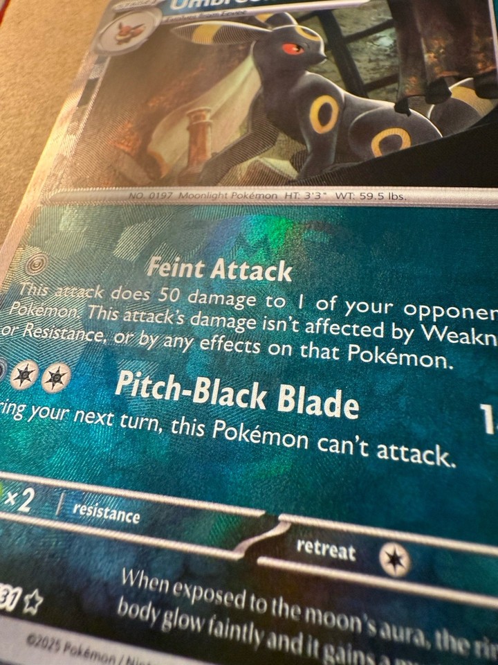 Umbreon (Master Ball) Prismatic Evolutions Holo NM Pack Fresh | eBay